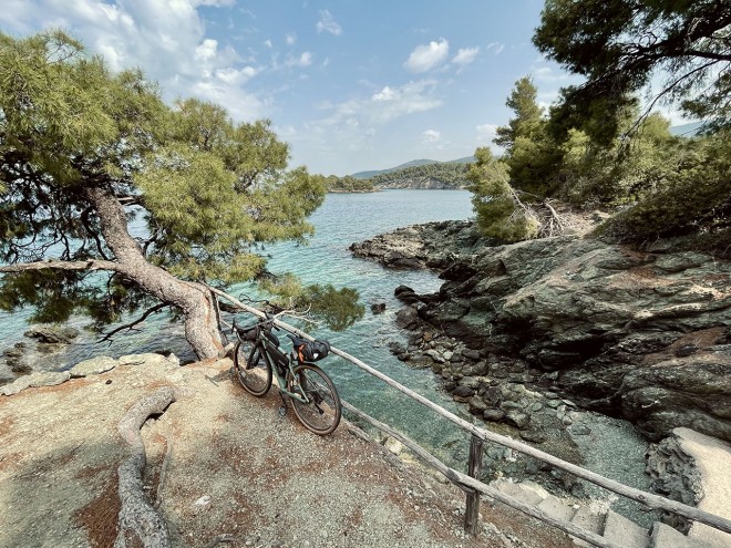 Gravelling Greece: Bikepacking durch die Landzungen Chalkidikis ...